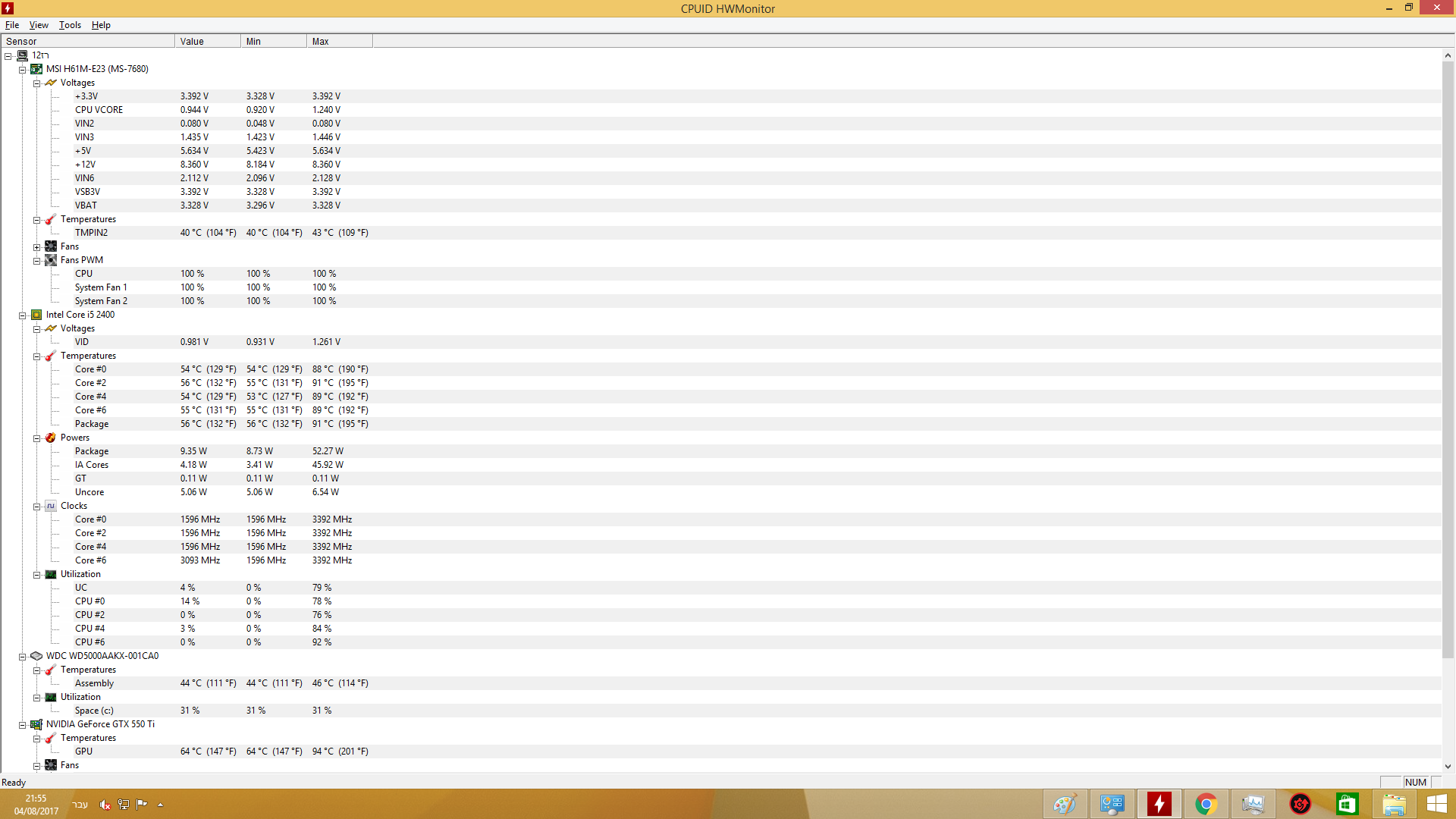 NVIDIA GTX 550 Ti - 2 - FXP