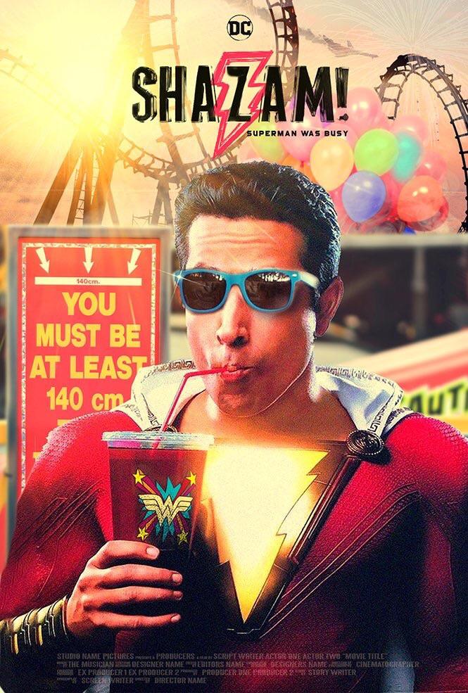 Shazam Poster - מה דעתכם? - FXP