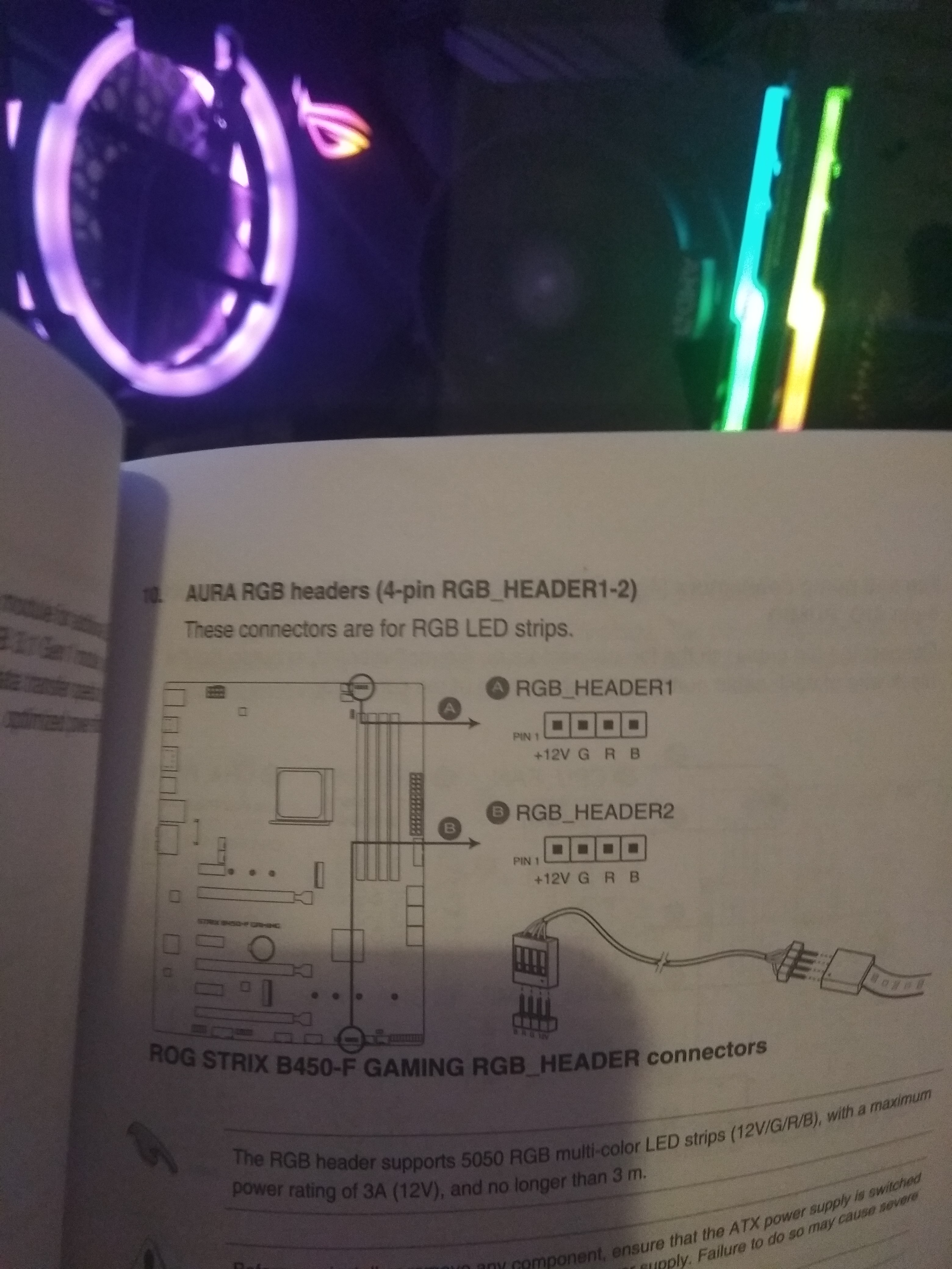 חיבור RGB Header - FXP