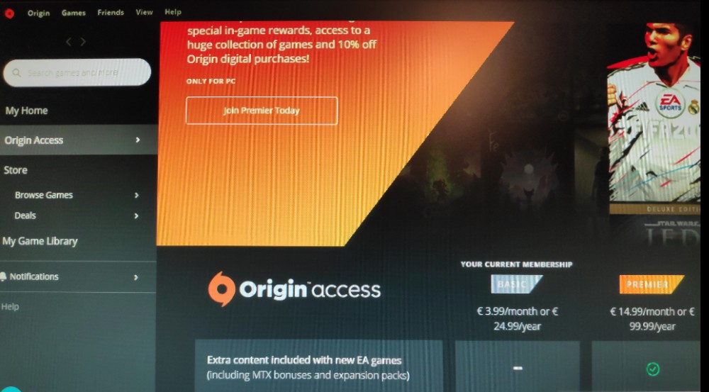 Origin Access Basic - FXP