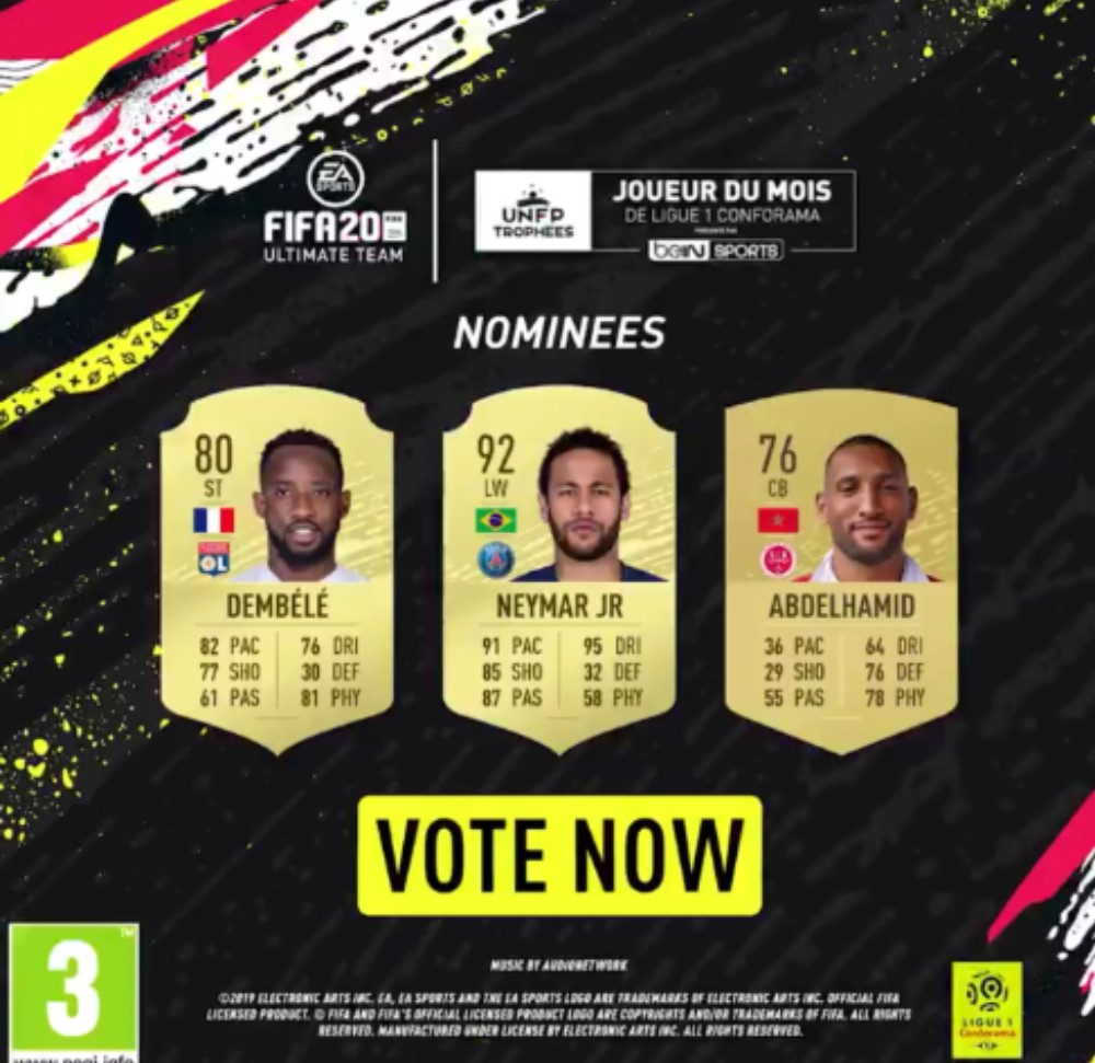 POTM Ligue 1 Vote now! - FXP