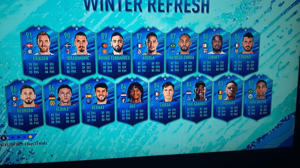 Winter refresh cards - FXP