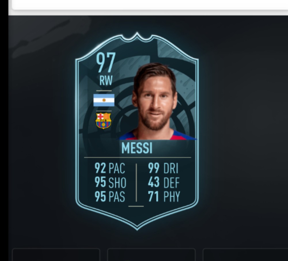Messi POTM - FXP