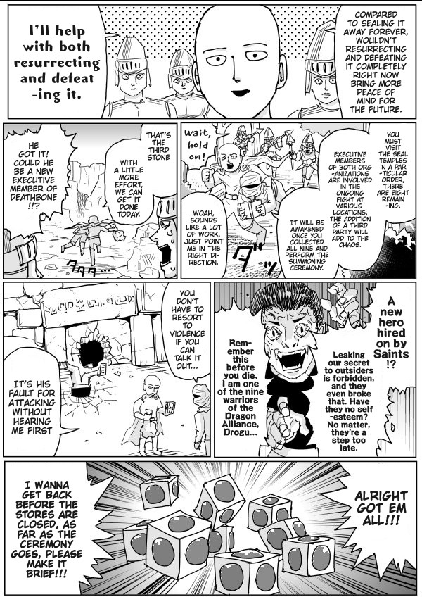 One Punch Man chapter 126 webcomic - FXP