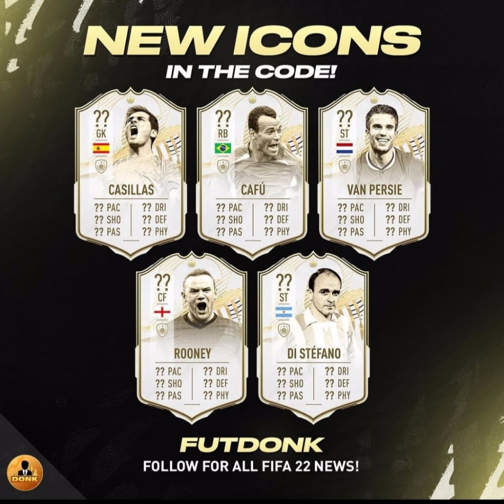 Offical - New Icons FIFA 22 - FXP