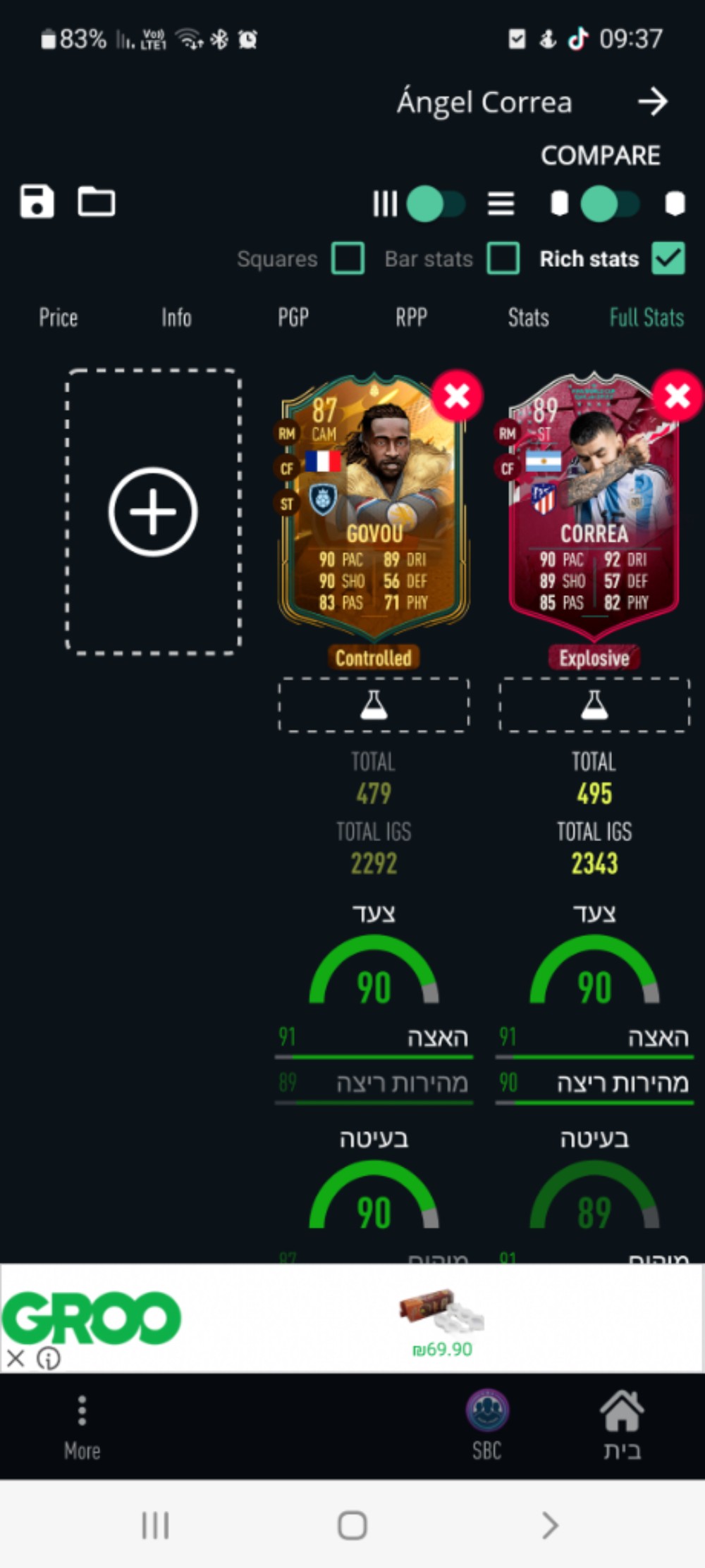 Govou vs Correa - FXP