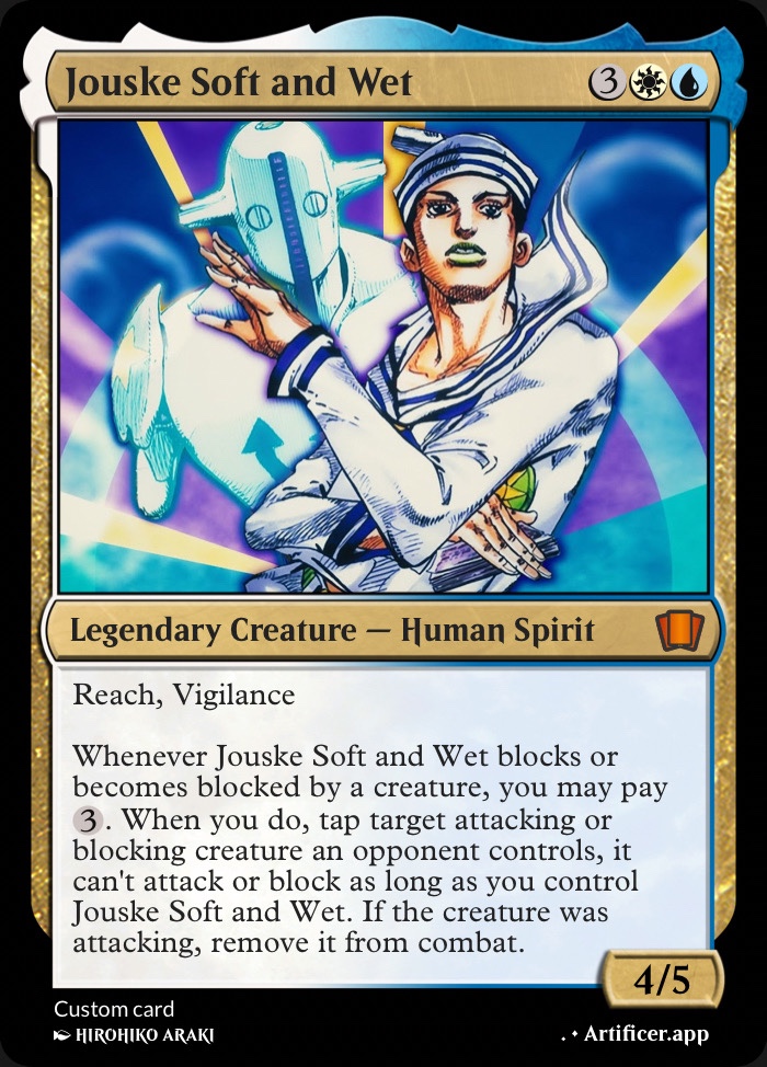 Jouske soft and wet and protective soap bubble mtg cards - FXP