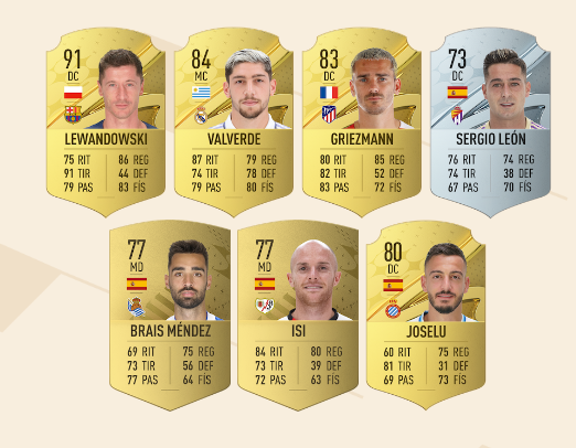 POTM LaLiga Voting - October - FXP