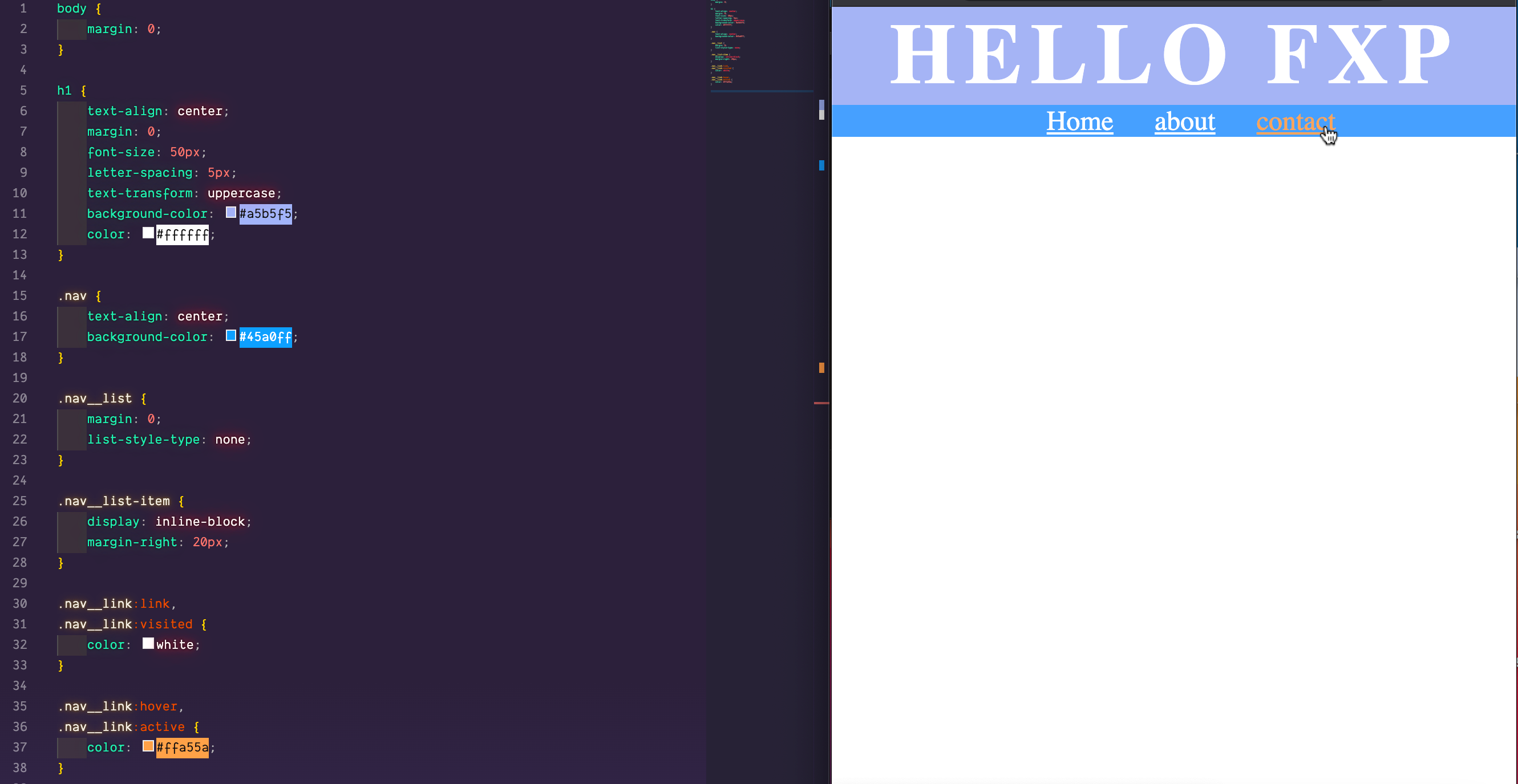 HTML & CSS יצירת תפריט בעזרת תפריט וקישורים - FXP