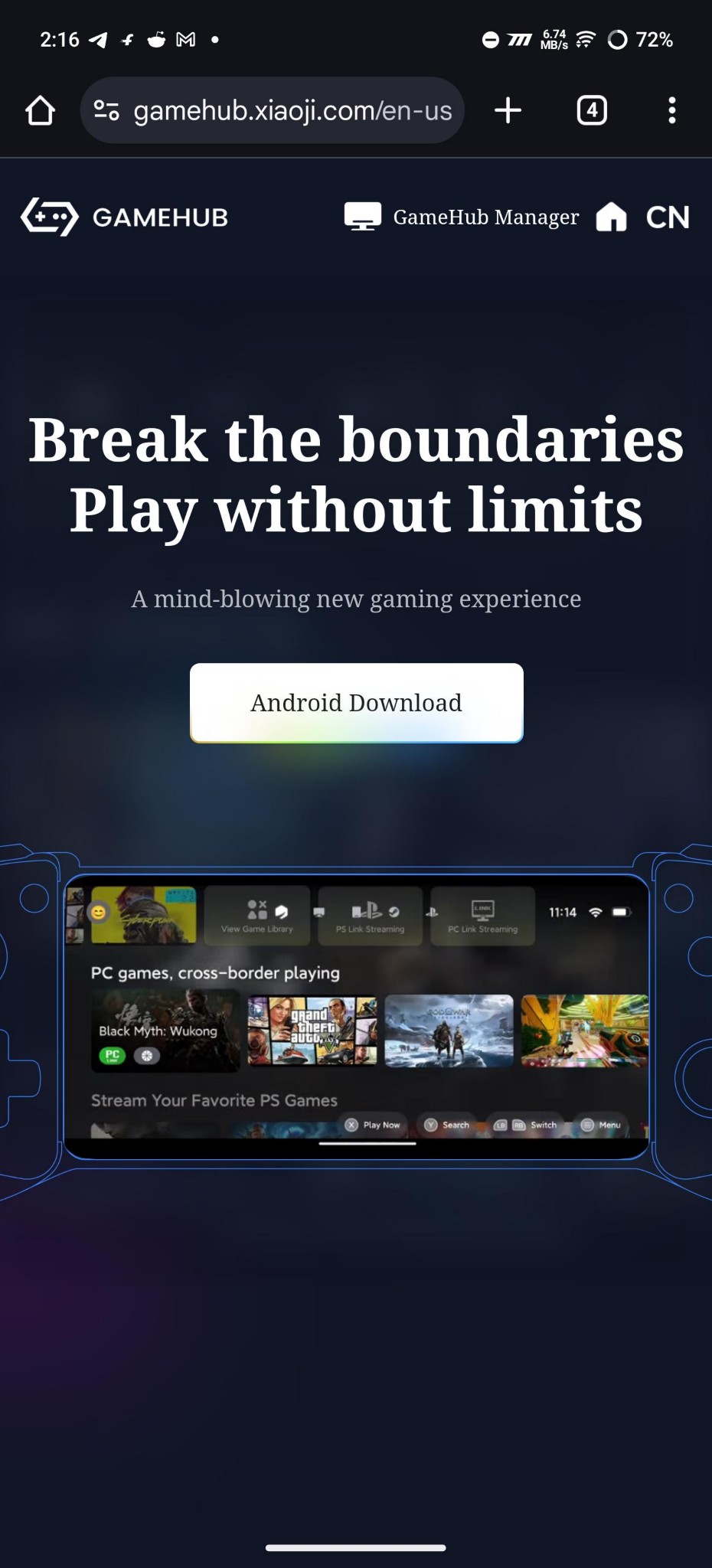 Gamehub אפליקציה שמאפשרת להתחבר ל Steam, Xbox מחשב ועוד - FXP