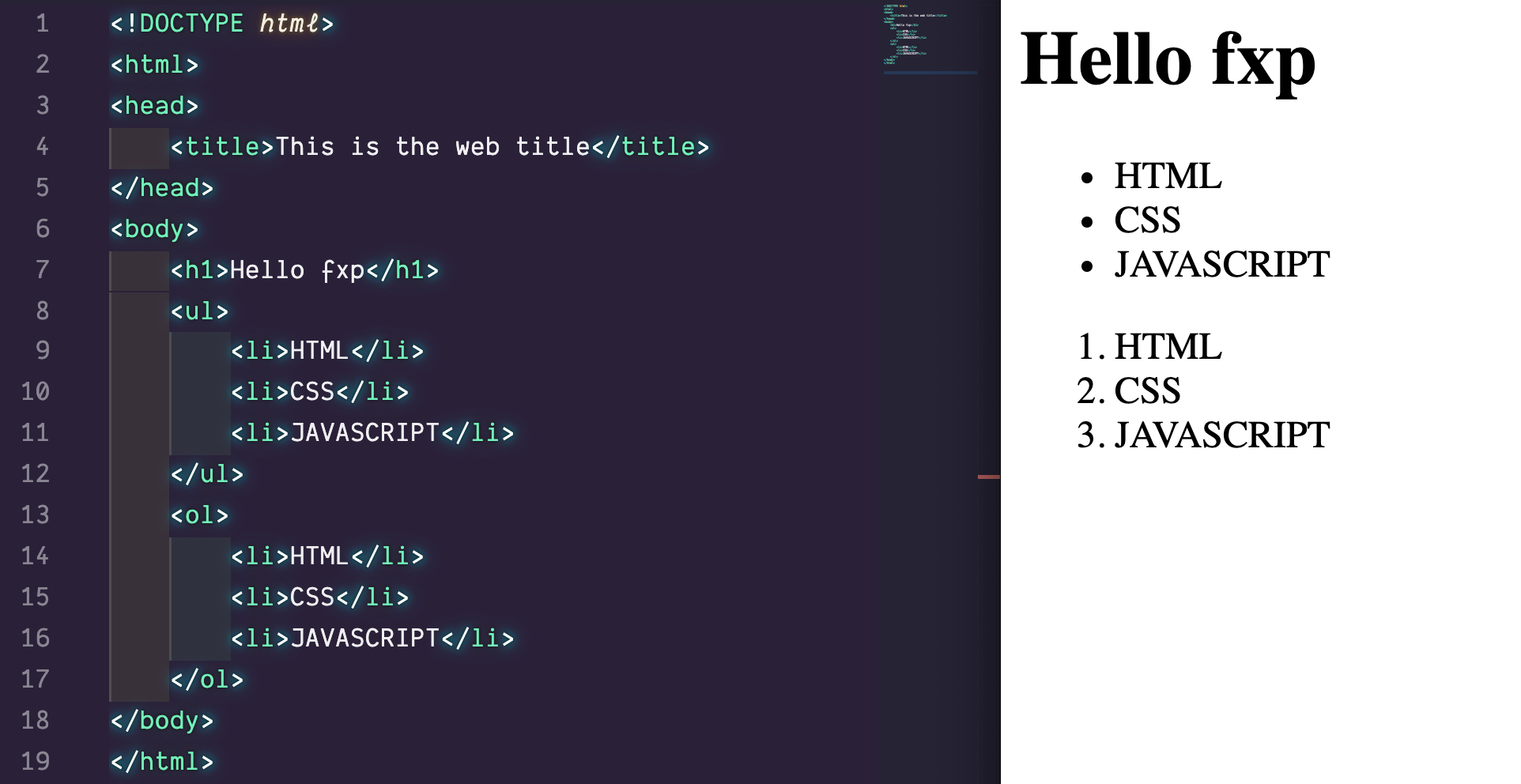 CSS עיצוב רשימות - FXP