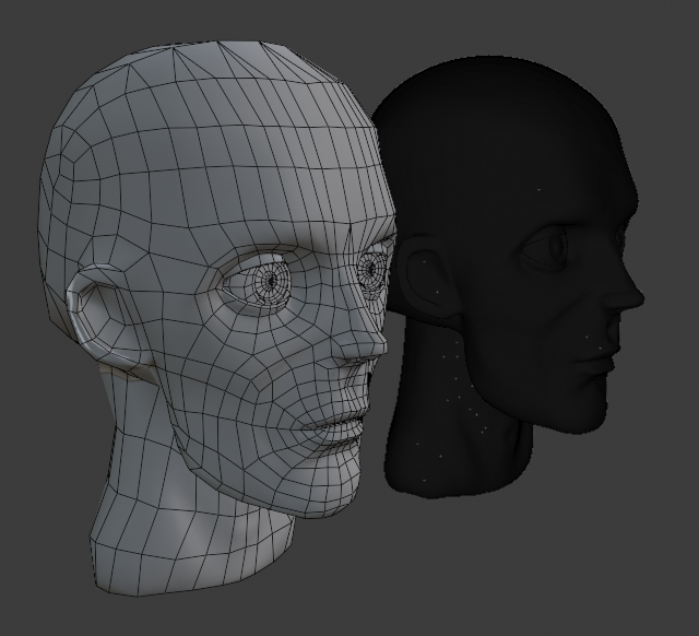 Head Retopology - FXP