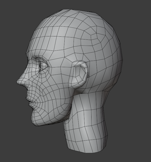 Head Retopology - FXP