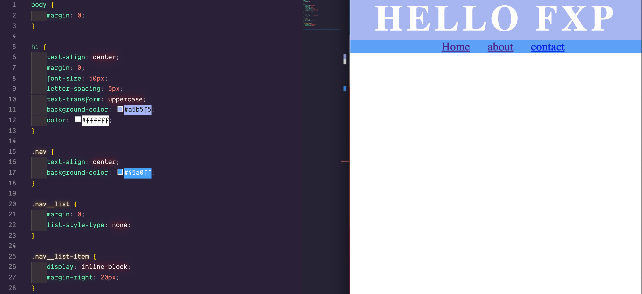 HTML & CSS יצירת תפריט בעזרת תפריט וקישורים - FXP