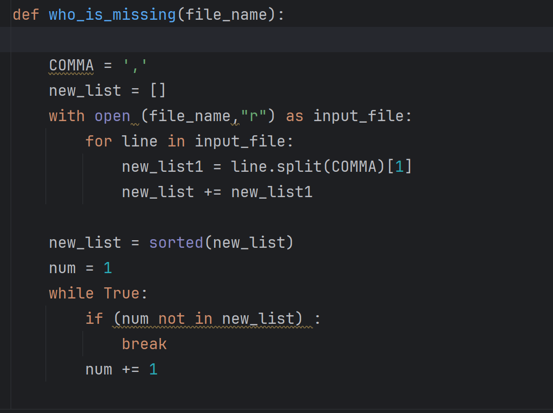 שאלה Self.py 9.2.3 - FXP