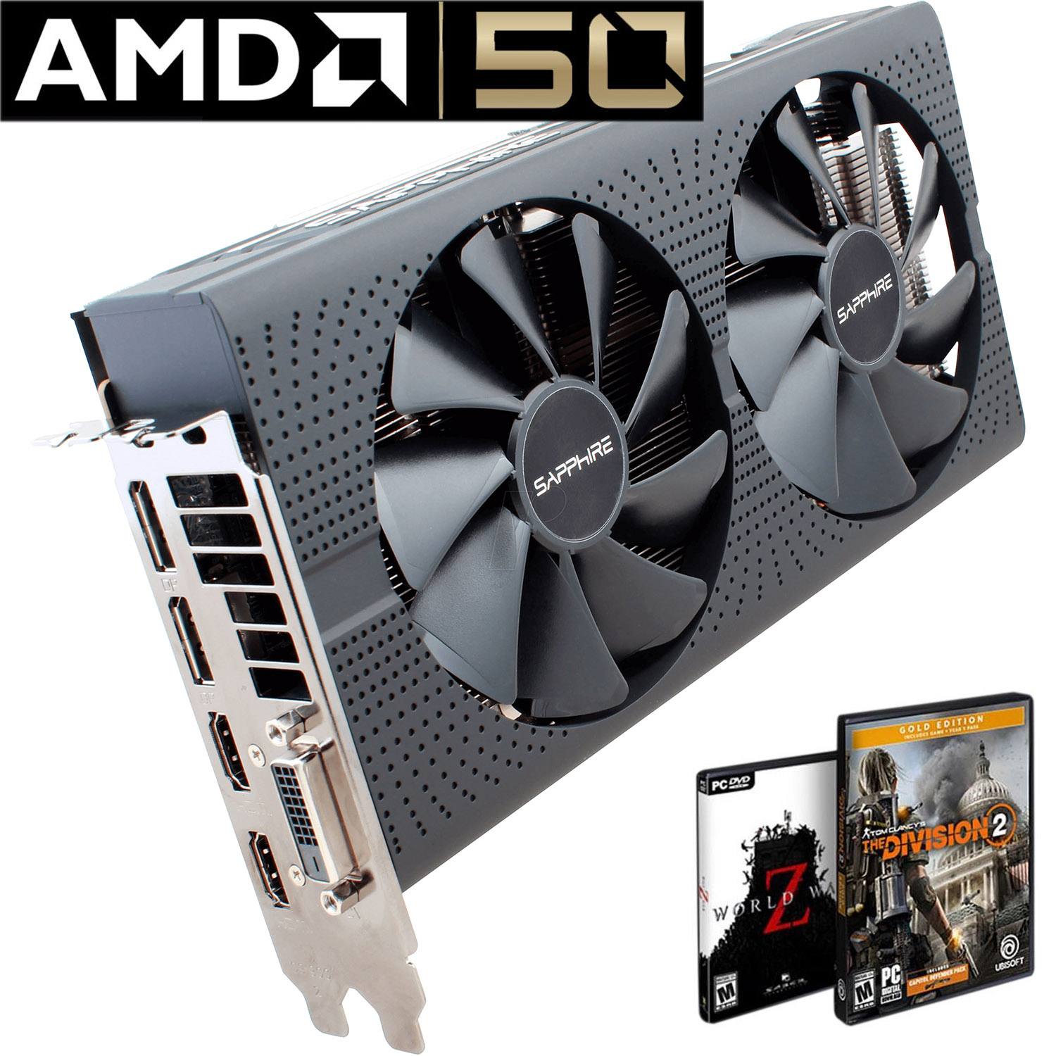 כרטיס RX 570 8GB במחיר מדהים עם חבילת משחקים מתנה - FXP