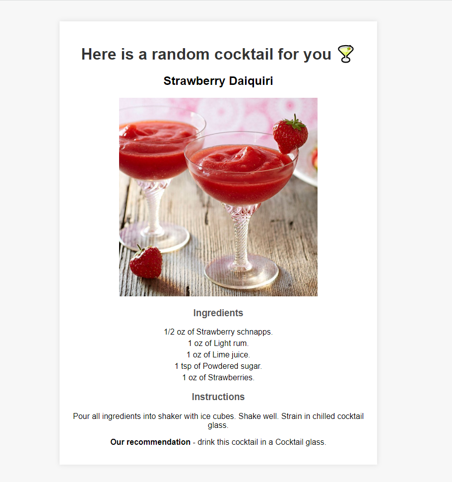 GitHub - TalBarda8/Cocktails-Generator