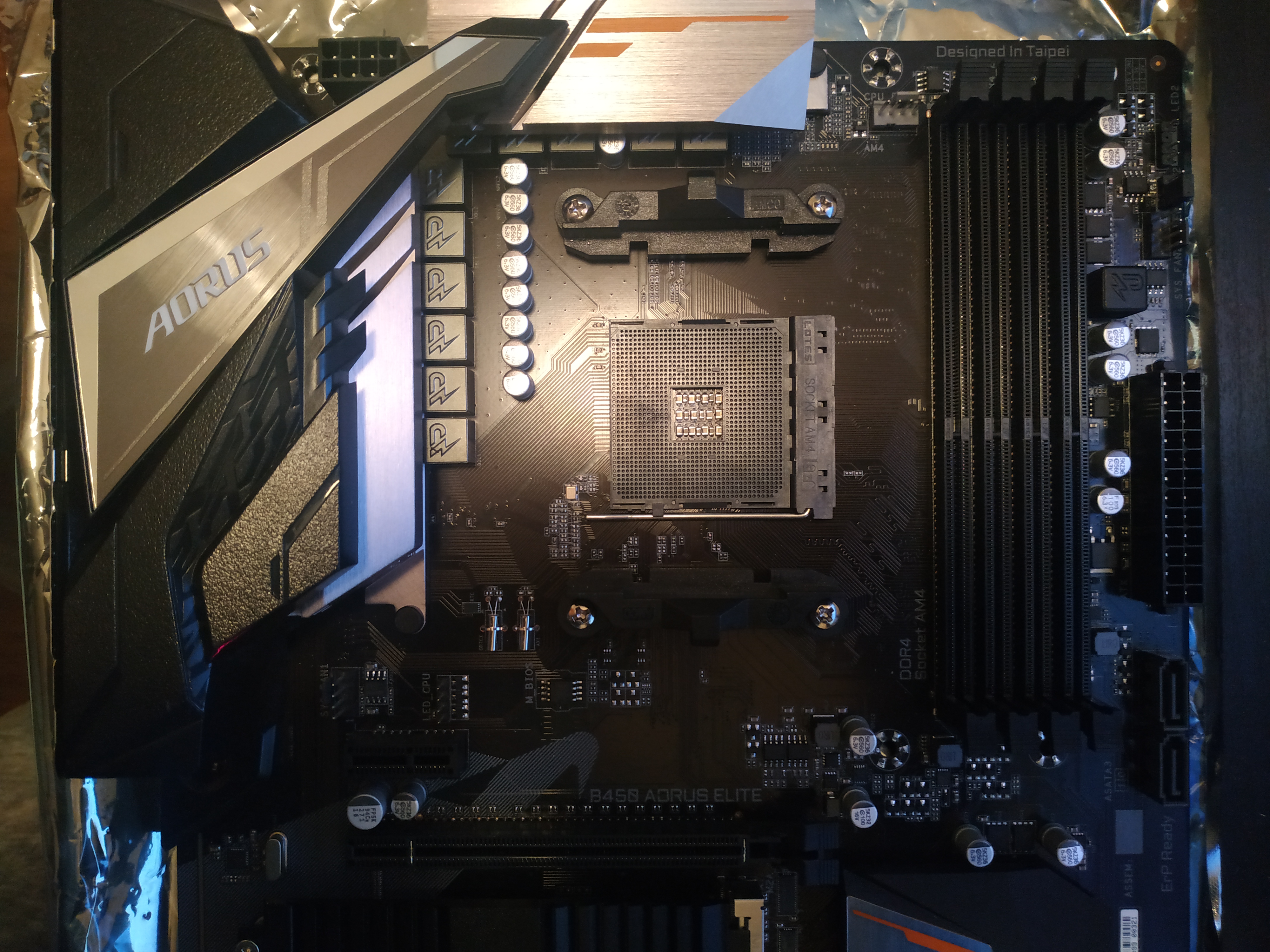 Gigabyte B450 Auros Elite - FXP