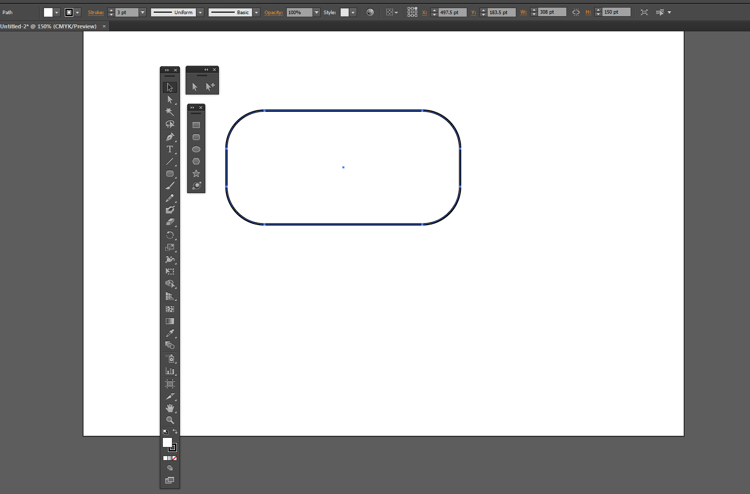 בעייה באילוסטרייטור: rounded rectangle tool - FXP