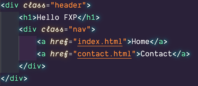 HTML חלוקה ואלמנט ה div - FXP