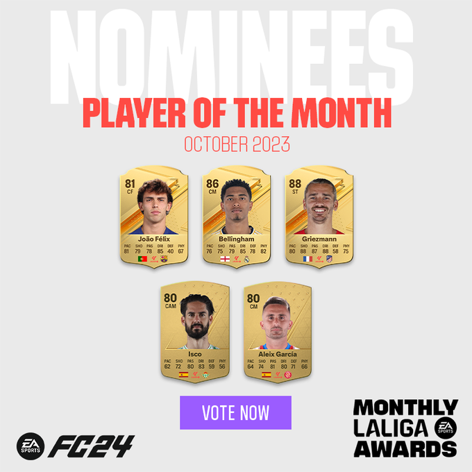 LALIGA POTM VOTE - FXP