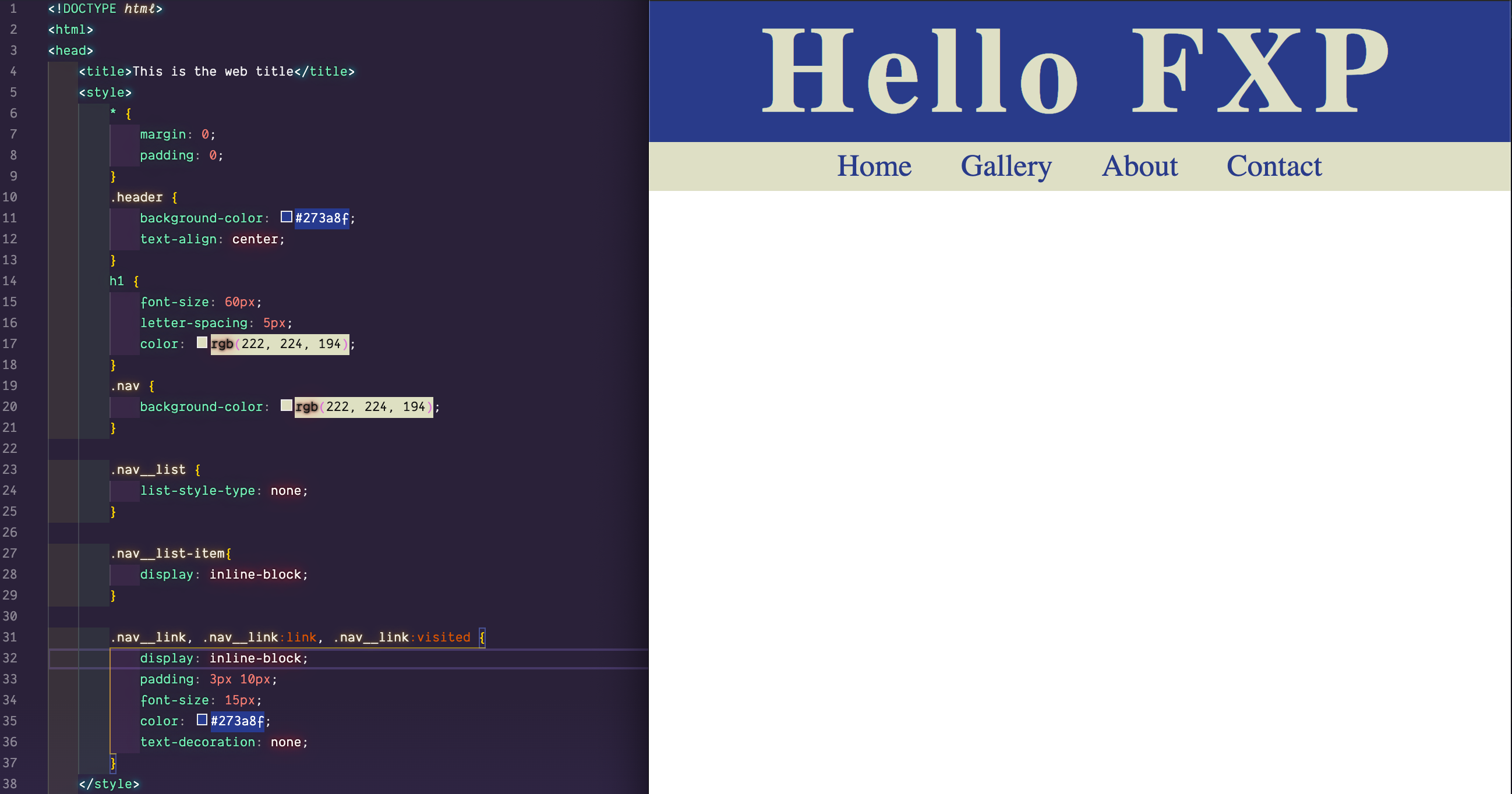 CSS עיצוב מודרני תפריט - FXP