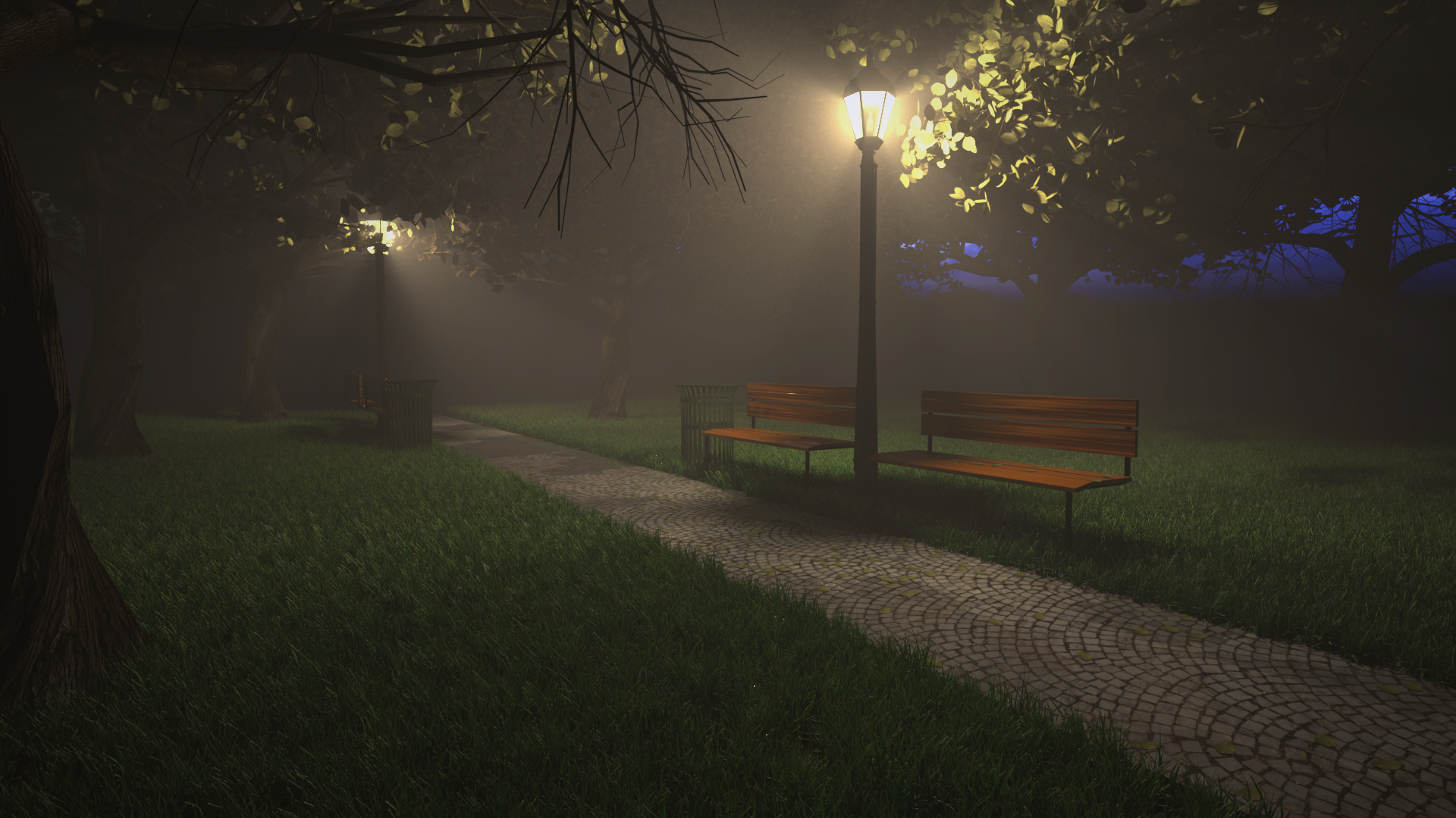 Park at night - FXP