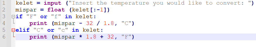 קורס self.py |המרת צלזיוס לפרנהייט - 4.2.3 - FXP