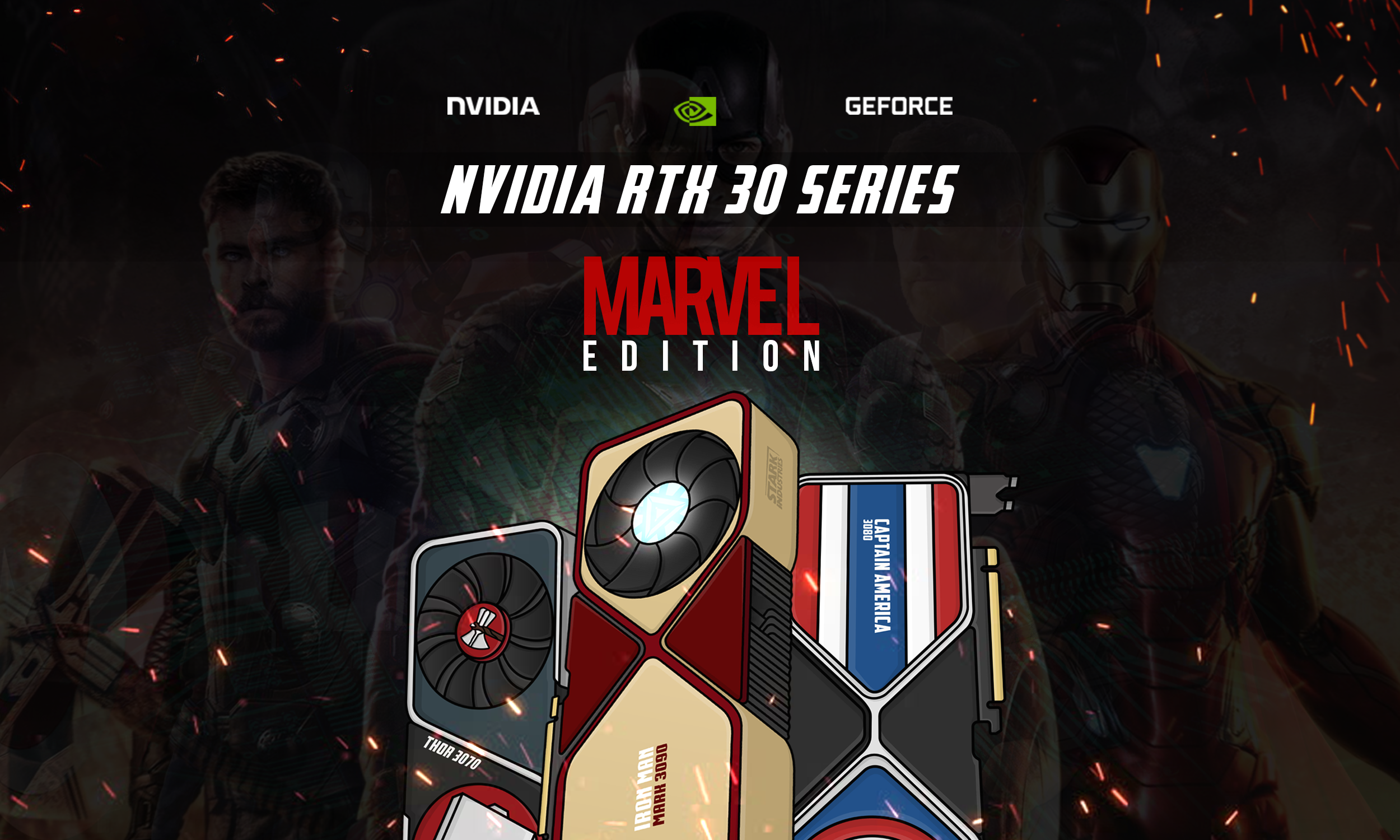 Nvidia RTX 30 Series Marvel Edition - FXP
