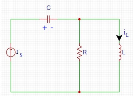 KVL עם מקור זרם ומחלק זרם - FXP