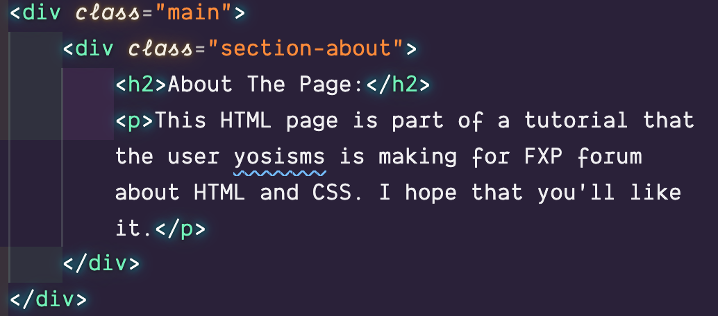HTML חלוקה ואלמנט ה div - FXP