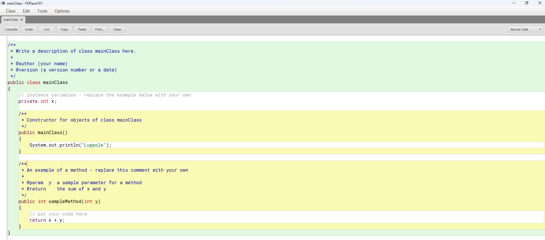 מבוא למדעי המחשב בשפת Java - שיעור ראשון - FXP