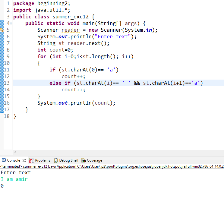 עזרה בשאלה בשפת java (מחרוזות) - FXP