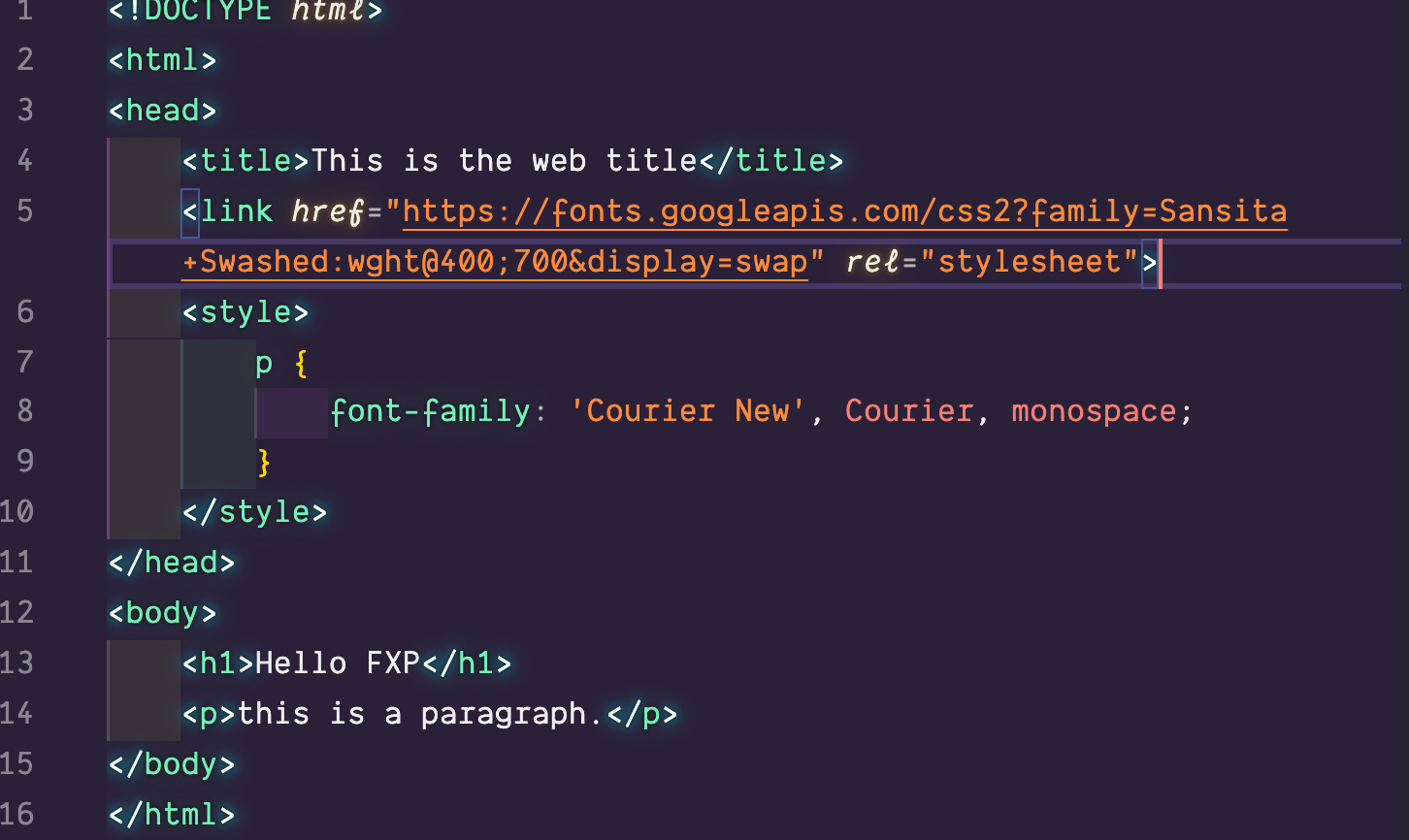 CSS שינוי פונט ו- google fonts - FXP