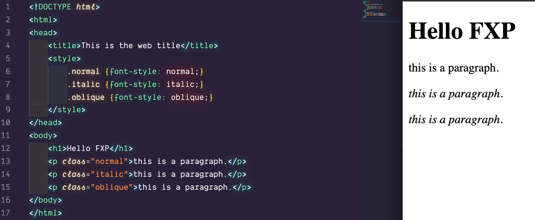 CSS עיצוב פונט fonts - FXP